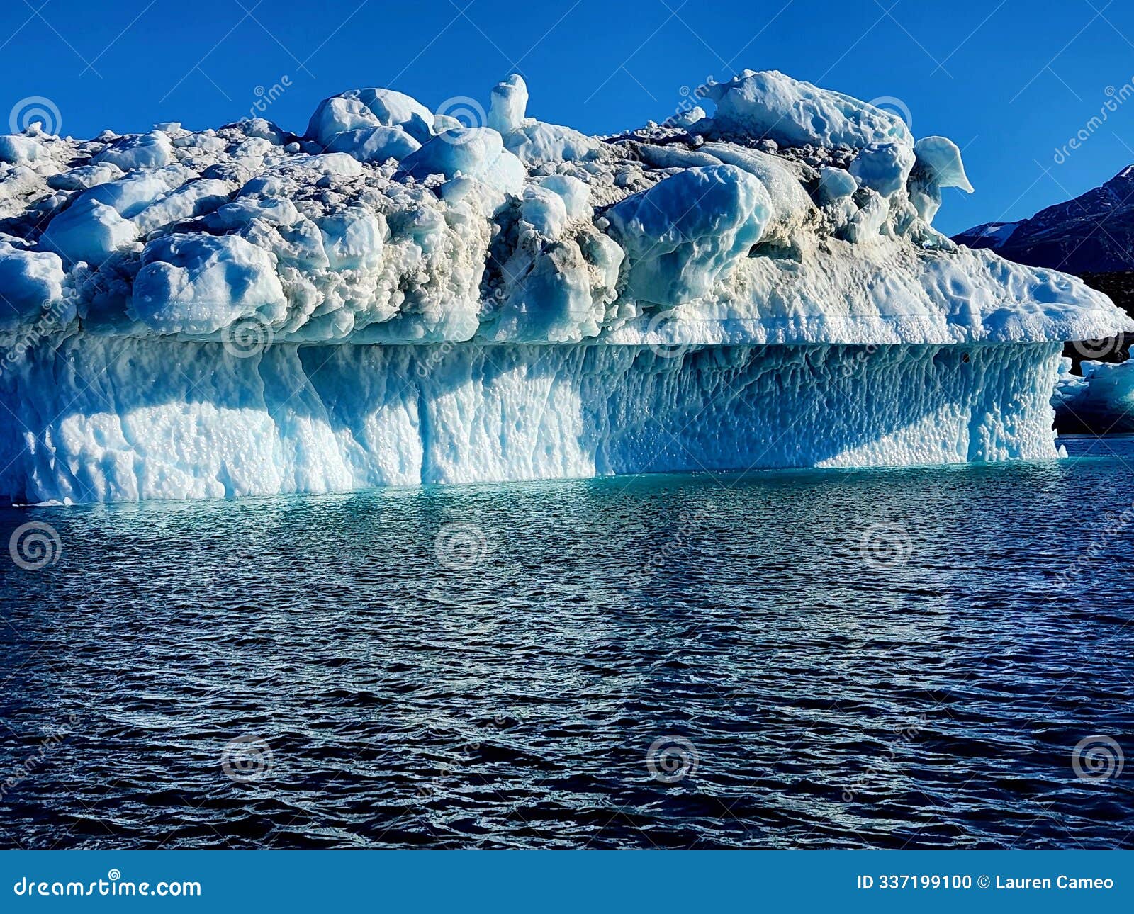 Dramatic Iceberg in the Nuuk Icefjord, Greenland Stock Photo - Image of ...
