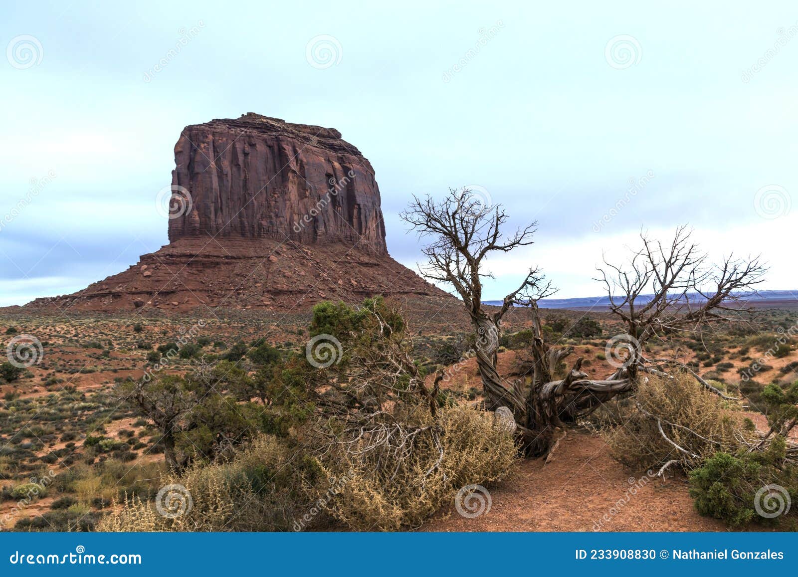 Dramatic and Iconic Western Landscape in Monument Valley Stock Photo ...