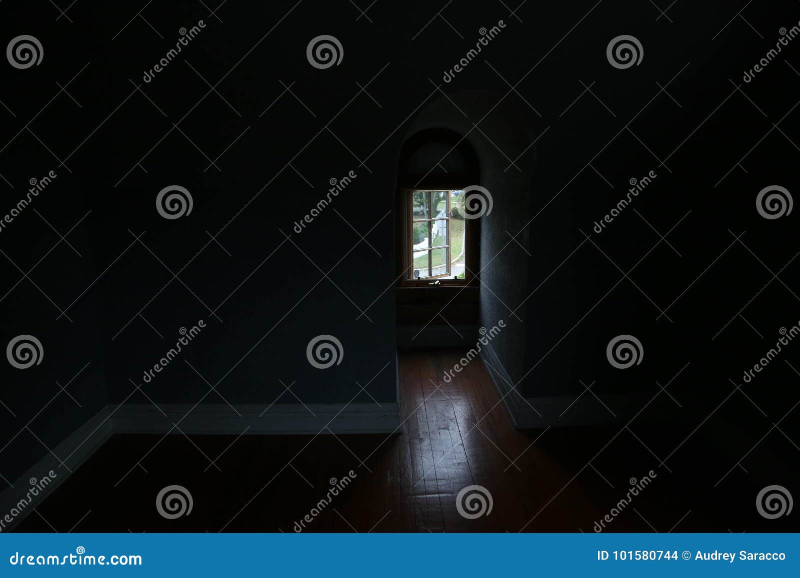 Dramatic Keyhole Window stock photo. Image of architectural - 101580744