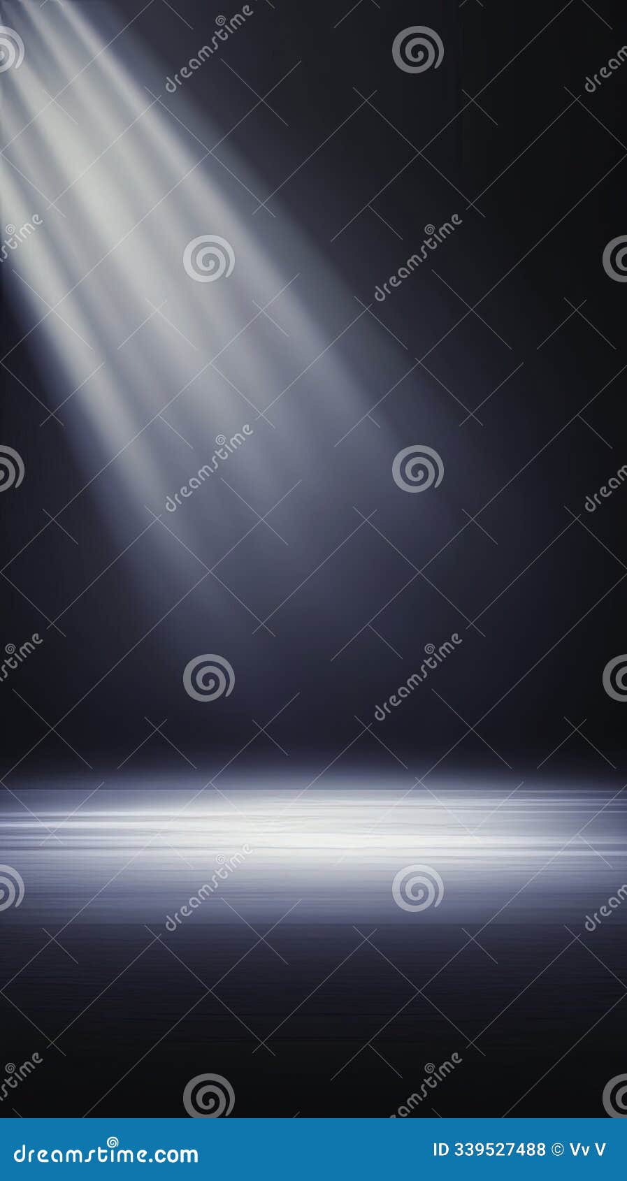 Dramatic Light Beam on a Dark Background Stock Photo - Image of soft ...