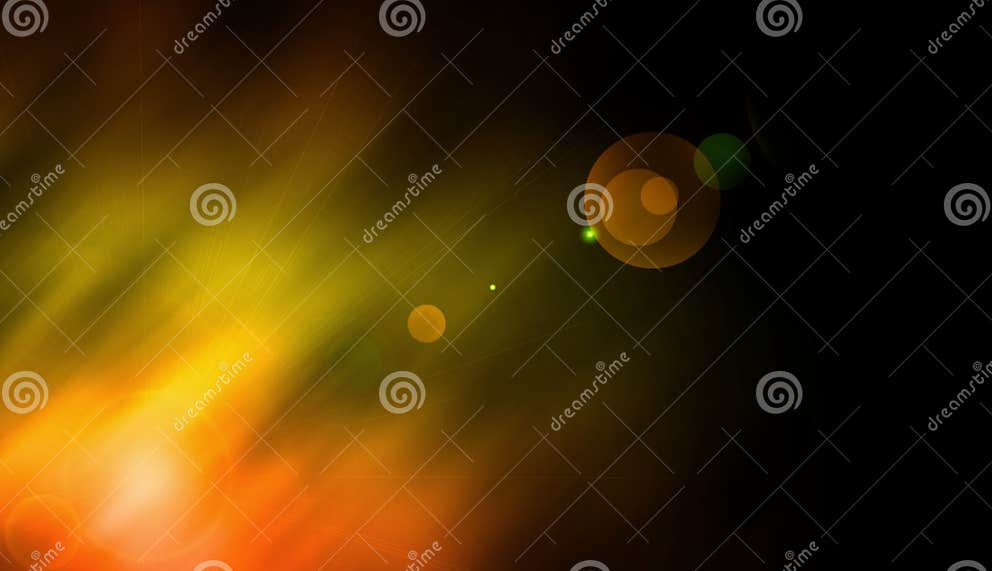 Dramatic Light Effect Lens Flare Concept Stock Illustration ...