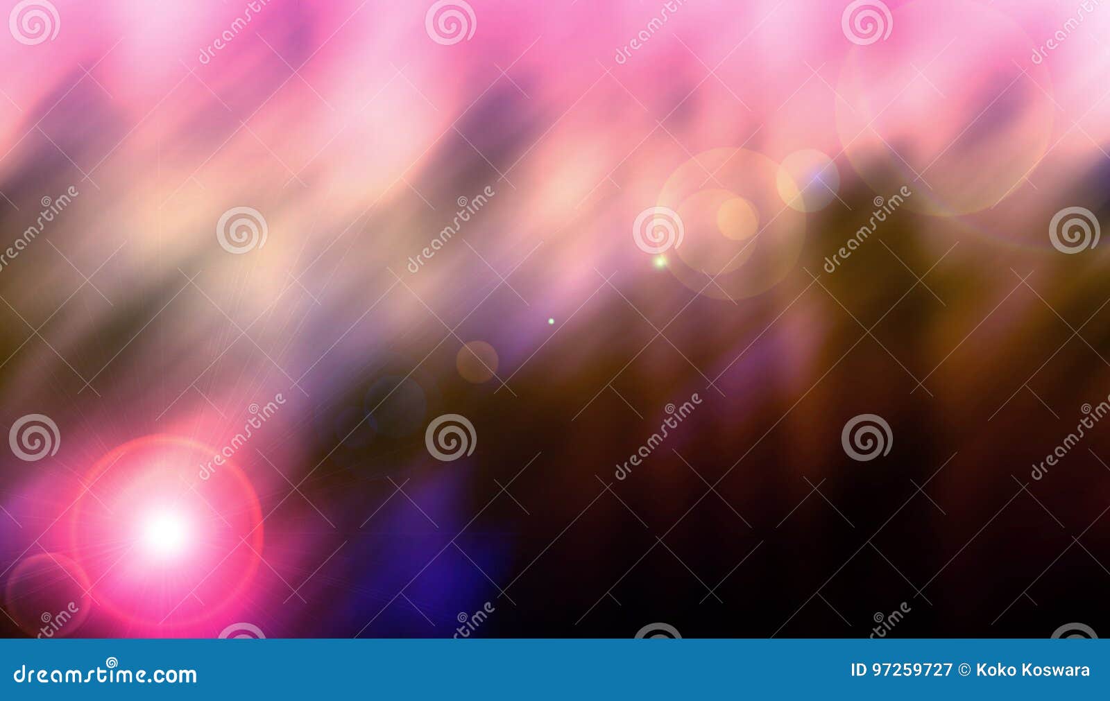 Dramatic Light Effect Lens Flare Concept Background Beautiful Stock ...