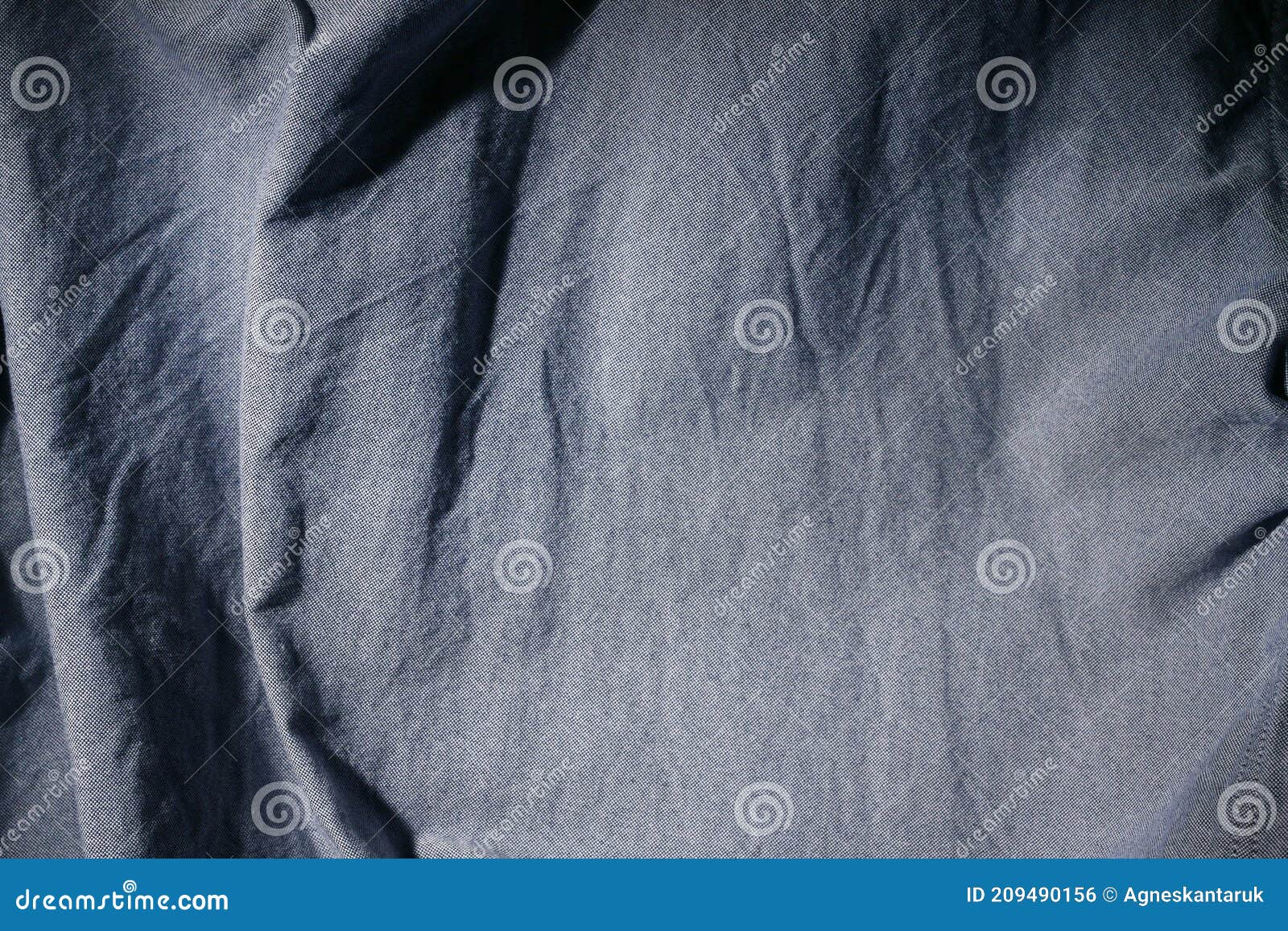 Dramatic Lighting on Denim Fabric Stock Photo - Image of dark ...