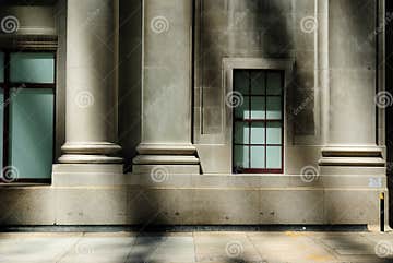 Dramatic Lighting on Sidewalk Stock Image - Image of lighting, facade ...