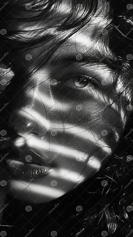 Dramatic Lighting Transforms a Simple Portrait into a Captivating Study ...