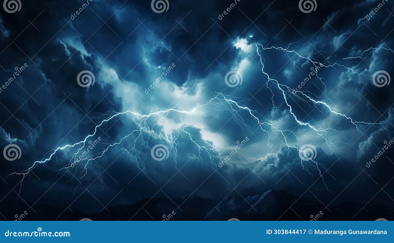 Dramatic Lightning Sky: Captivating Stormy Atmosphere for Stunning ...