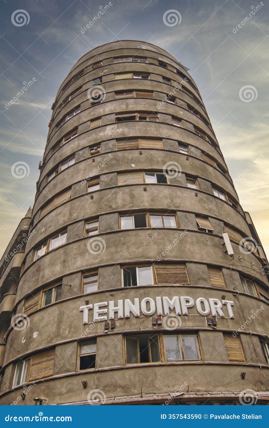 Tehnoimport Building in Central Bucharest – Brutalist Soviet-Era ...