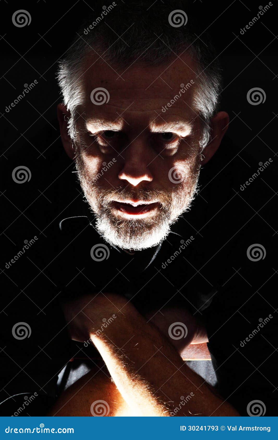 Evil Man stock image. Image of intense, face, fierce - 30241793
