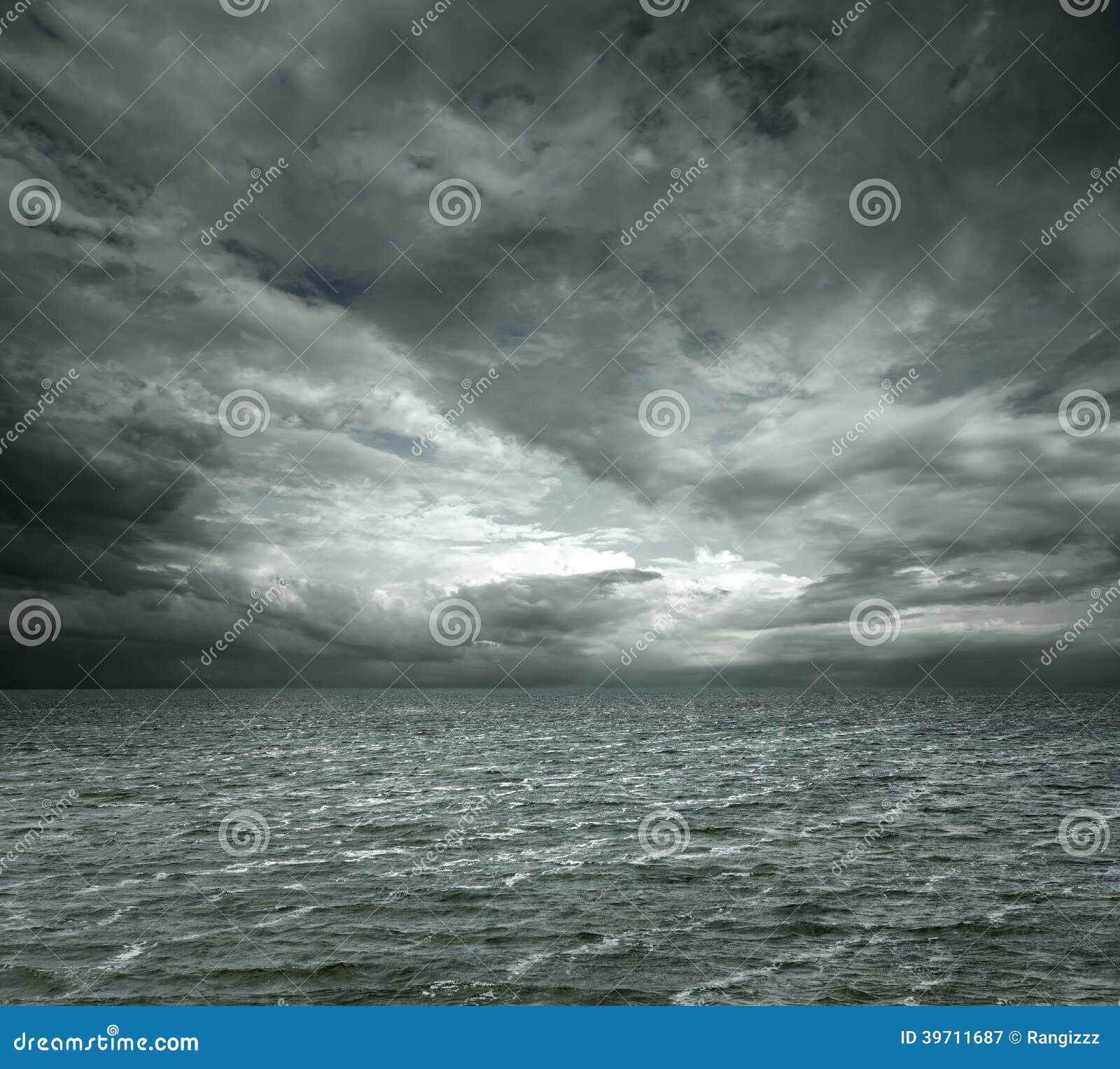 Dramatic Sea Ocean Blue Wave Background Stock Image | CartoonDealer.com ...