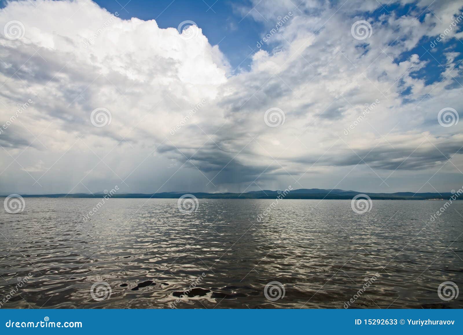 Dramatic Overcast Sea and Sky Stock Image - Image of landscape, climate ...