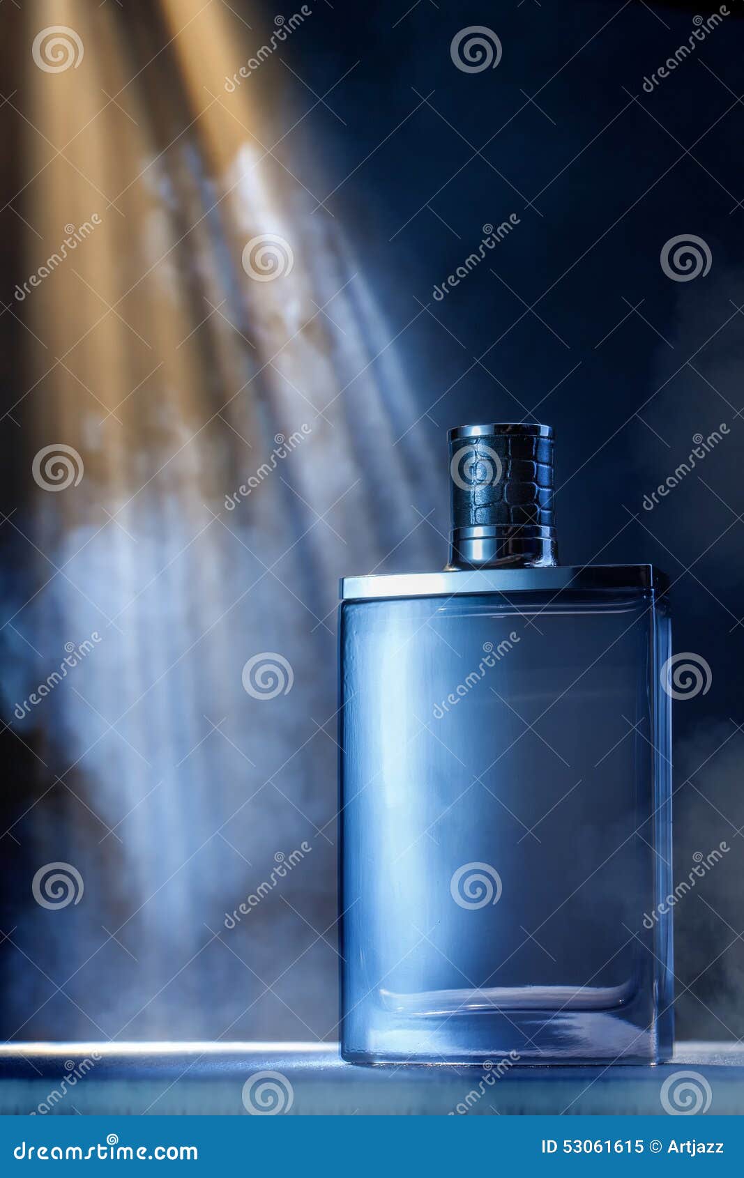 Dramatic Photo of Perfume Bottle with Smoke Stock Image - Image of gift ...