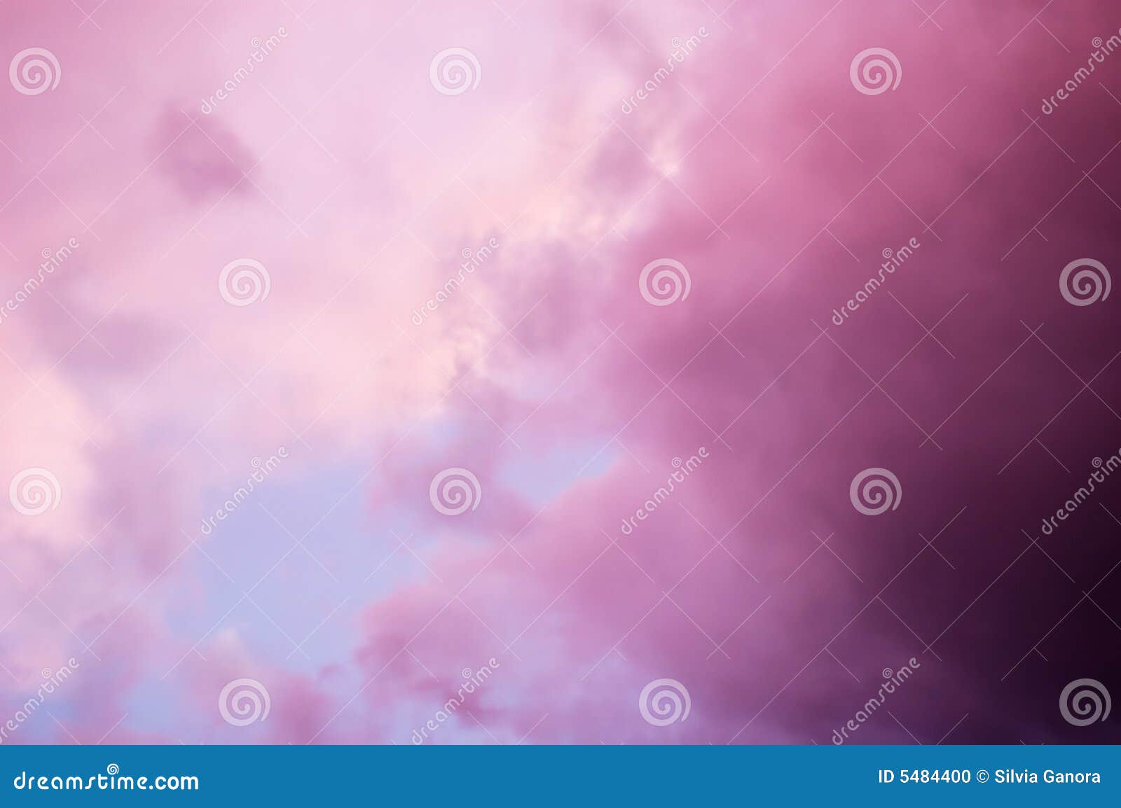 Dramatic pink clouds stock photo. Image of storm, cloud - 5484400