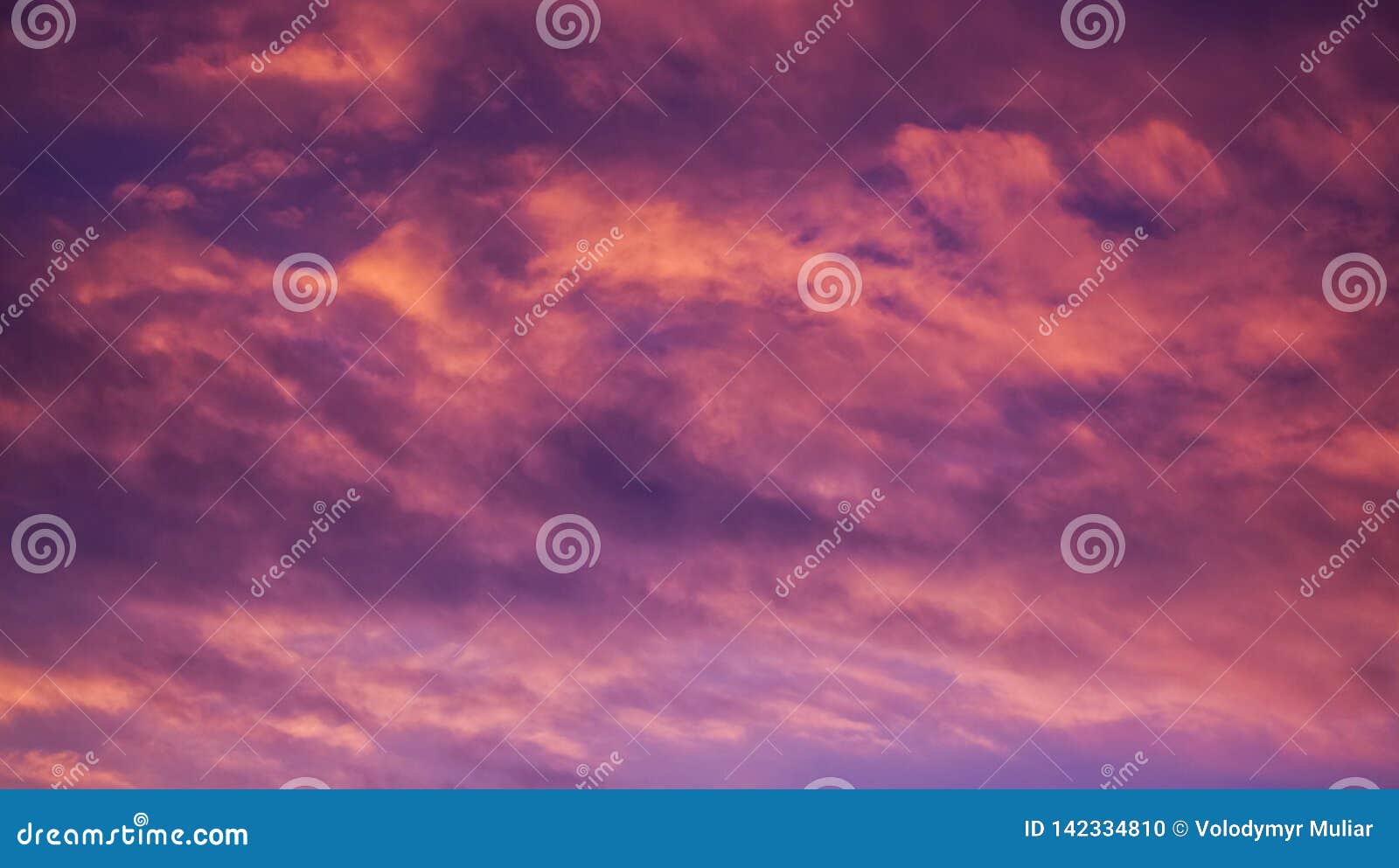Dramatic Purple Clouds during the Sunset. the Texture is from the ...
