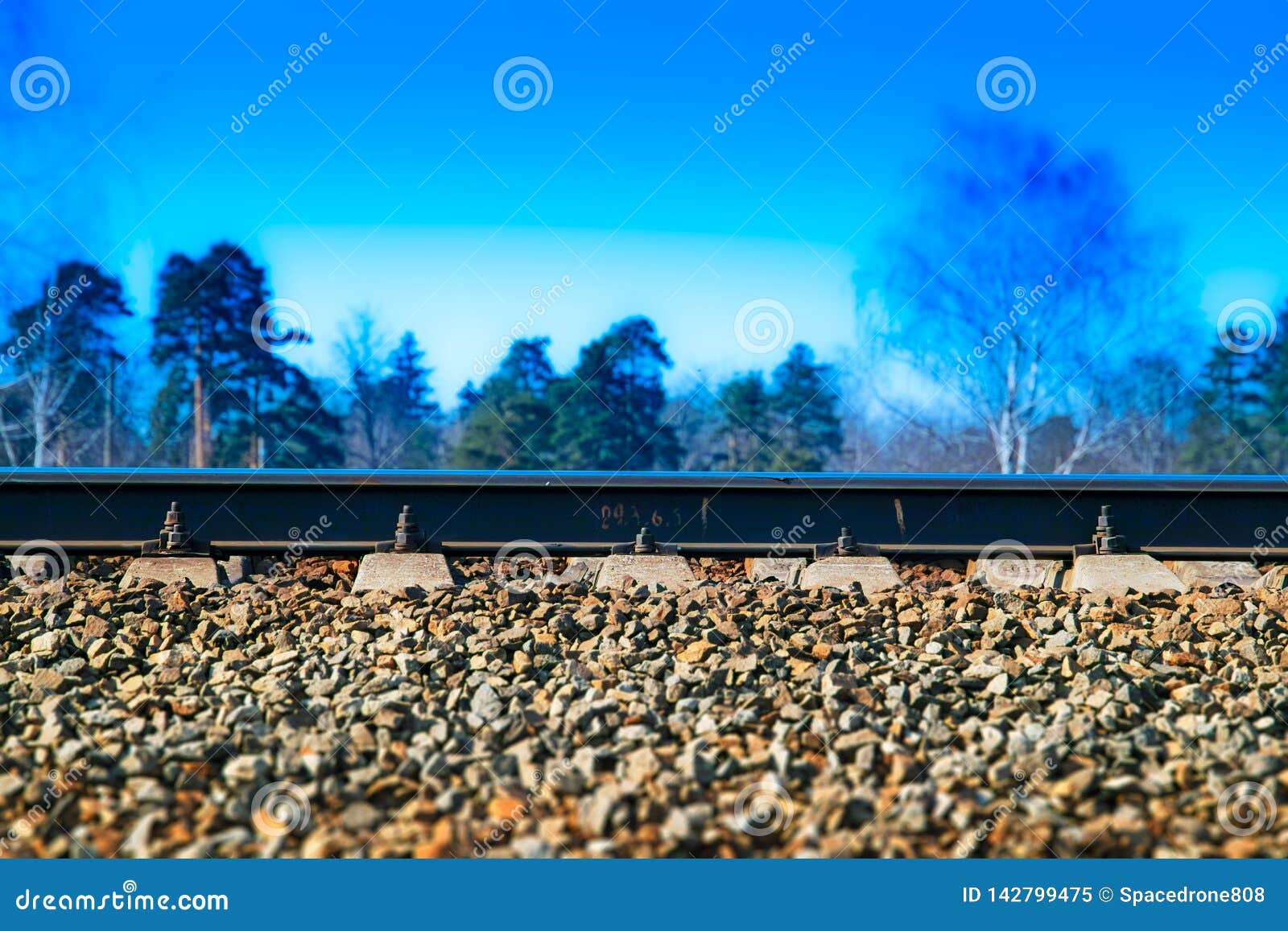 Dramatic Railway Transportation Track Background Stock Image - Image of ...