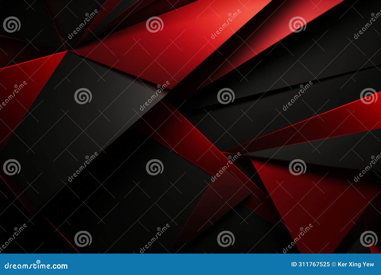 A Dramatic Red and Black Background with Sharp Angles Stock ...