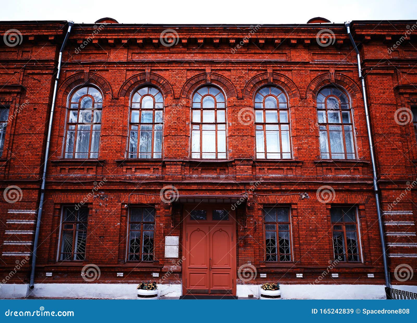 Dramatic Red Brick Tile Wall Background Presentation Ppt PowerPoint ...