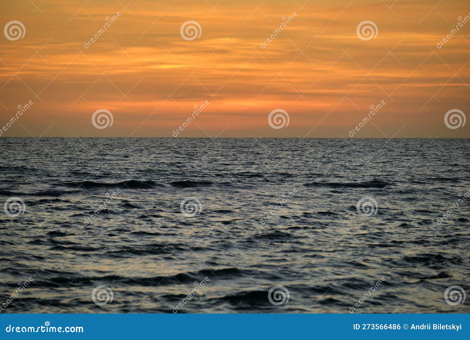 Dramatic Red Ocean Waves at Sunset with Soft Evening Sea Dark Water ...