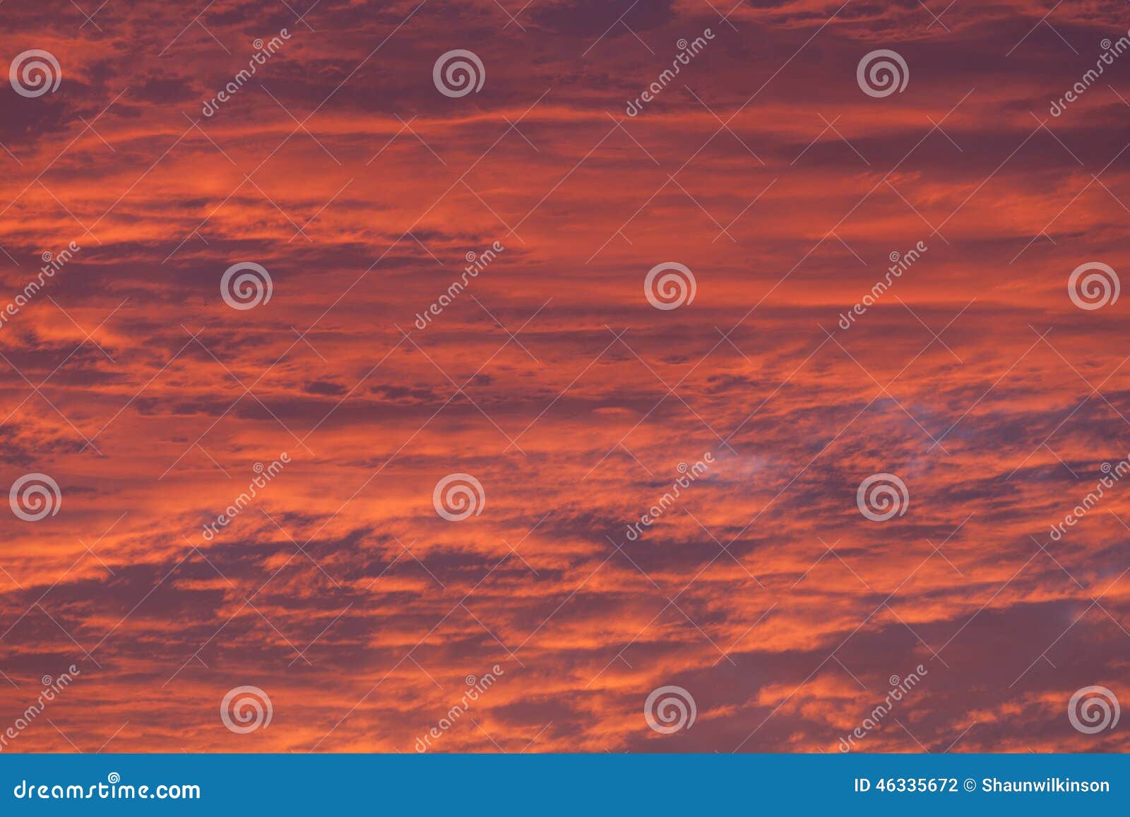Dramatic red sky stock photo. Image of exotic, clouds - 46335672