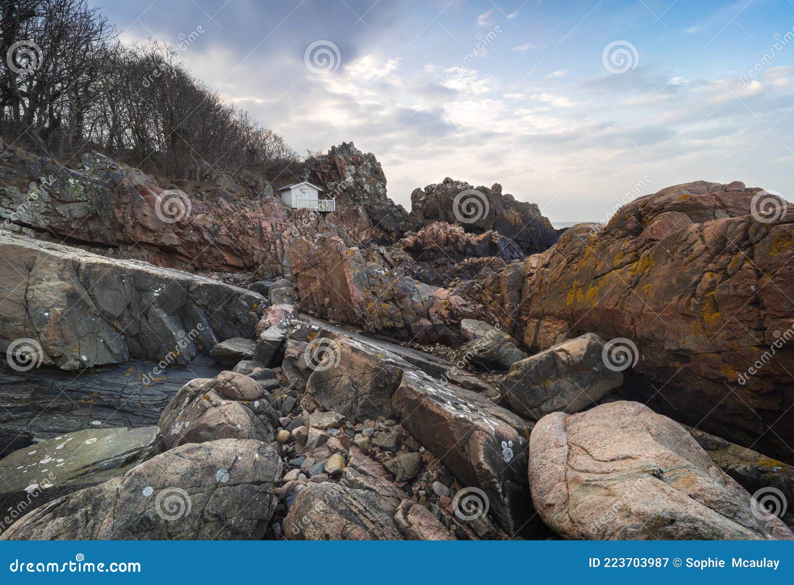 Dramatic rock landscape stock image. Image of rocky - 223703987
