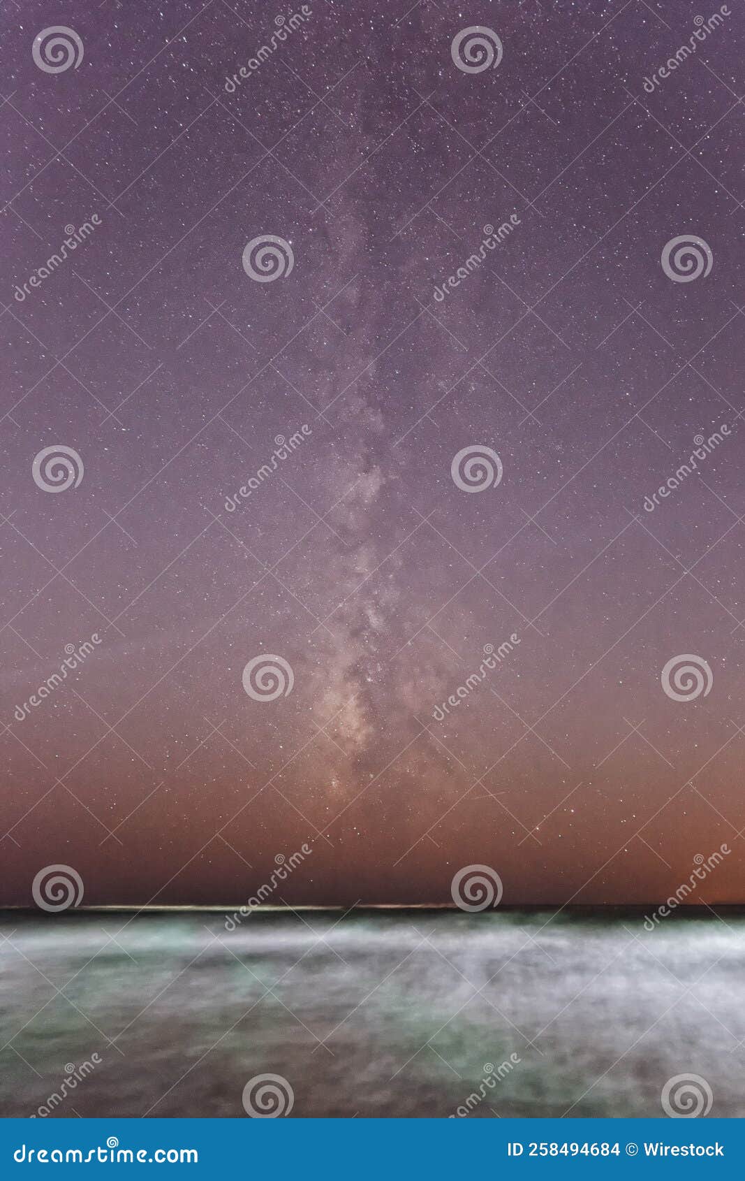 Dramatic Scenery of a Beautiful Sky Covered in Flashy Stars and Clouds ...