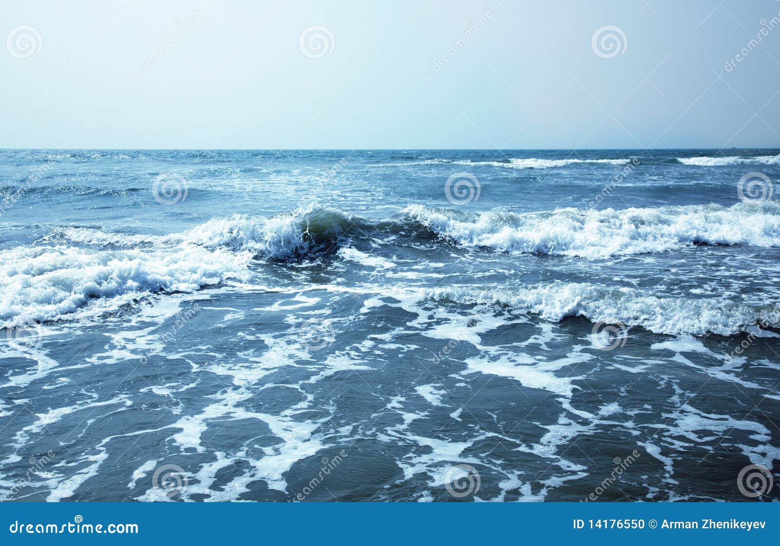 Dramatic sea stock photo. Image of freshness, beach, resort - 14176550