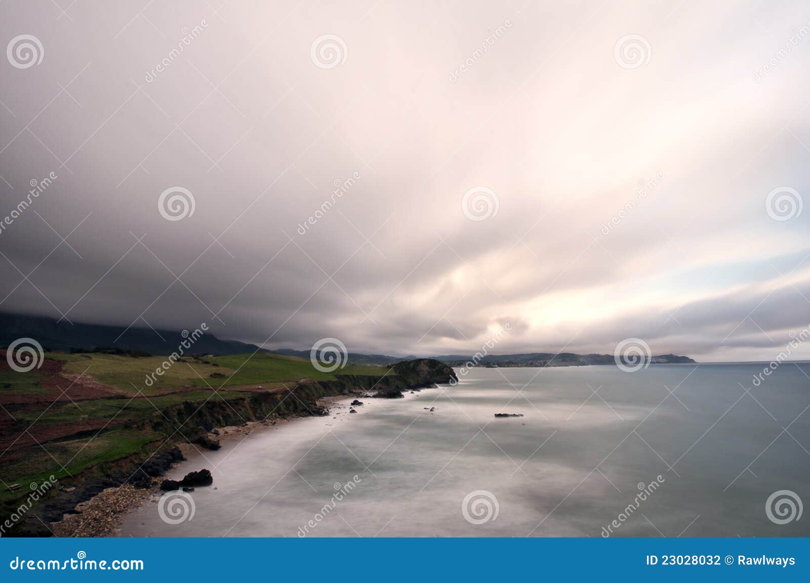 Dramatic seascape stock photo. Image of europe, evening - 23028032