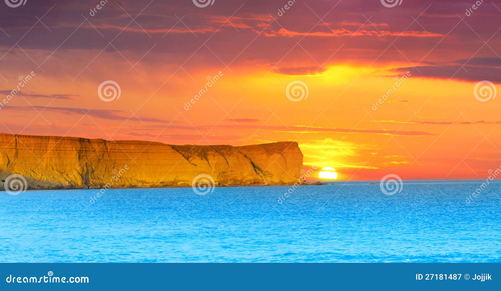 Dramatic seascape stock image. Image of daybreak, fishing - 27181487