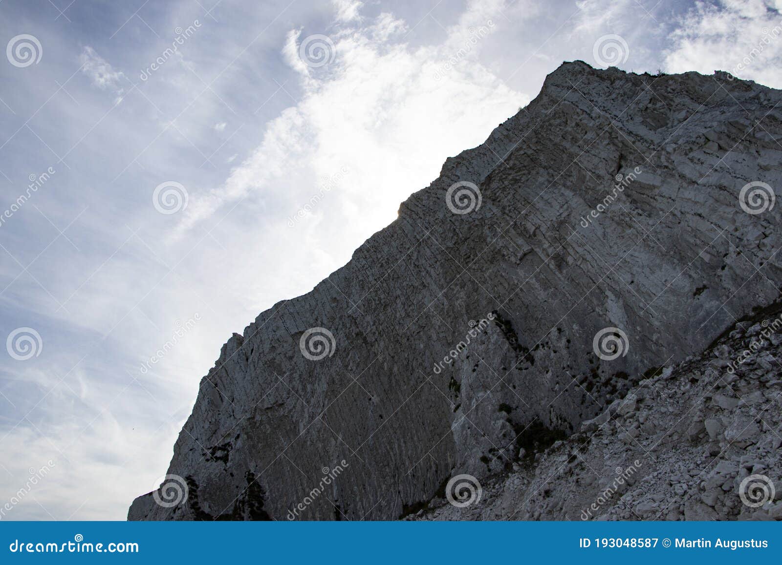 Cliffs at Culver Down Isle of Wight Stock Image - Image of clouds, shot ...