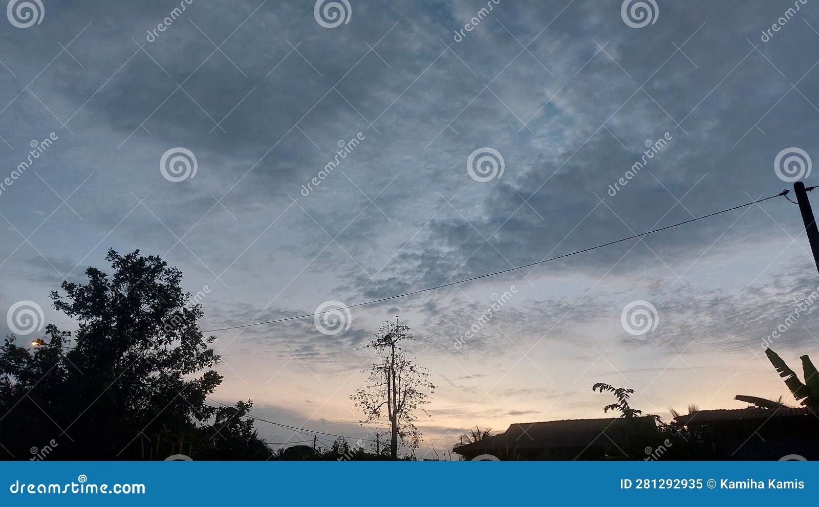 Dramatic Skies View InJasin Melaka for Quotes Background Stock Image ...