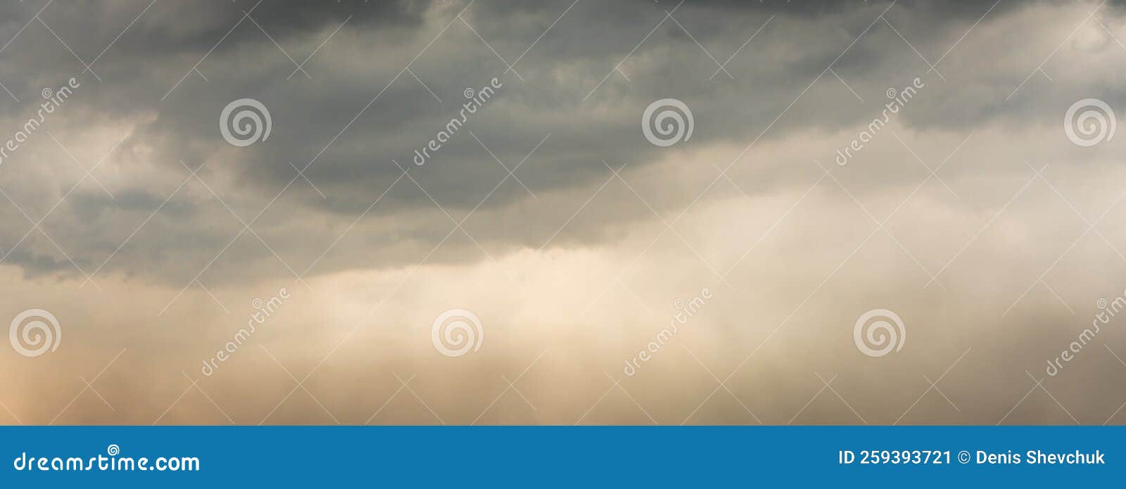 Dramatic Sky Background. Stormy Clouds in Dark Sky. Moody Cloudscape ...