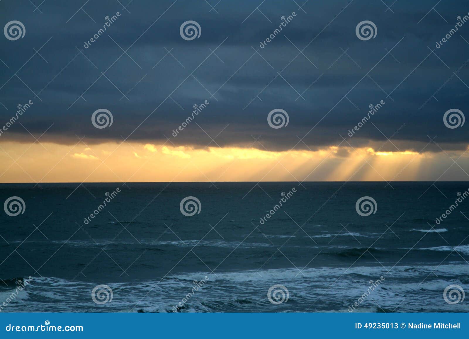 Dramatic Sky on a Beach in Fort Myers Stock Image - Image of nature ...