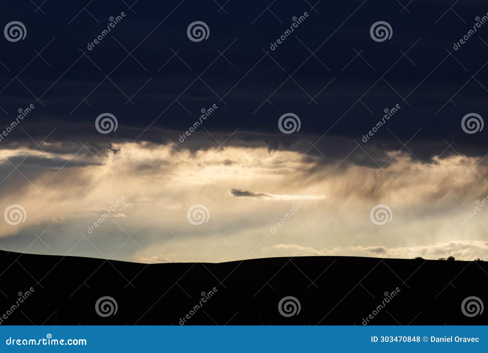 Dramatic Sky, Heavy Clouds before the Storm Stock Photo - Image of ...