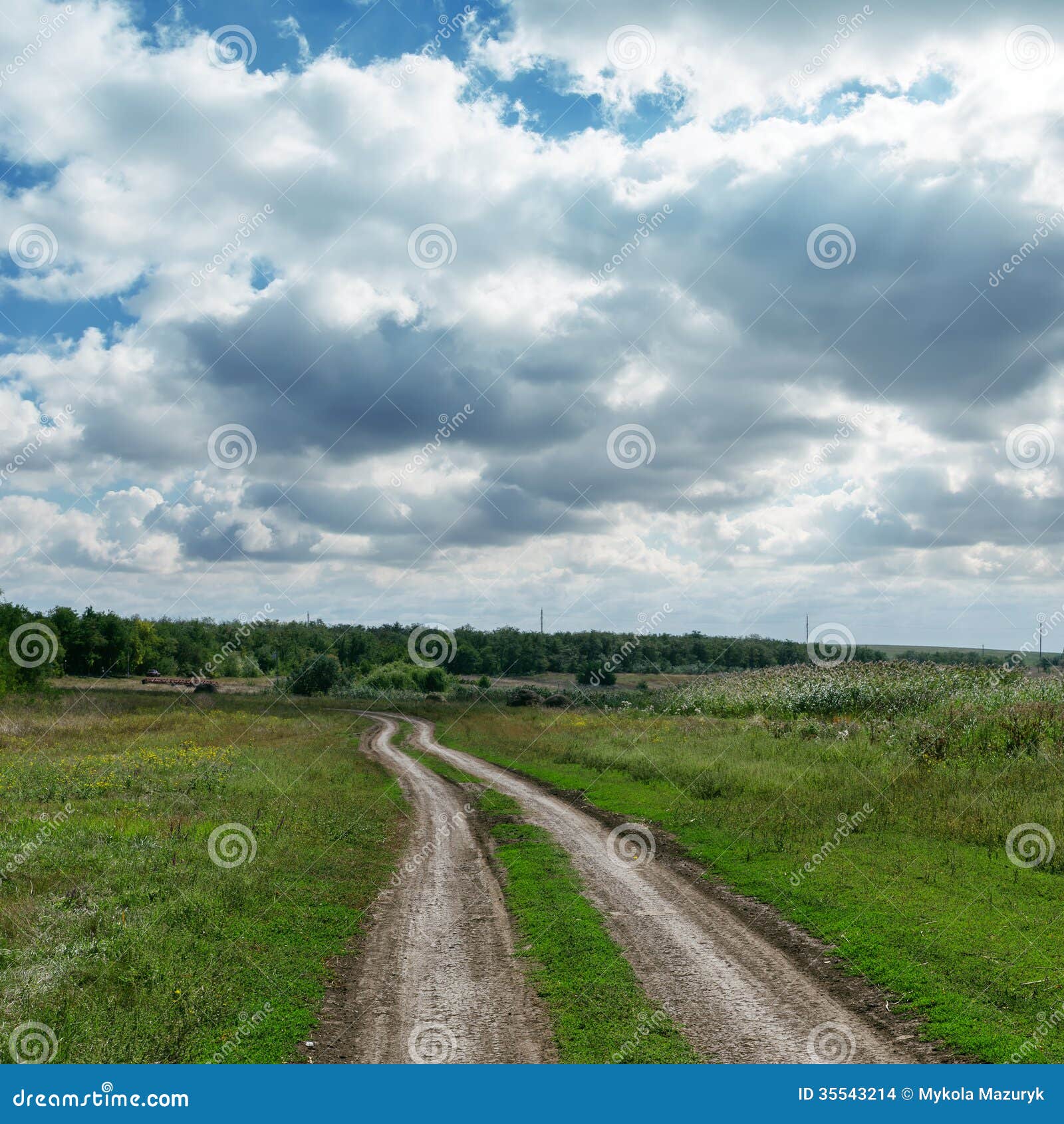Dramatic sky over road stock photo. Image of pasture - 35543214