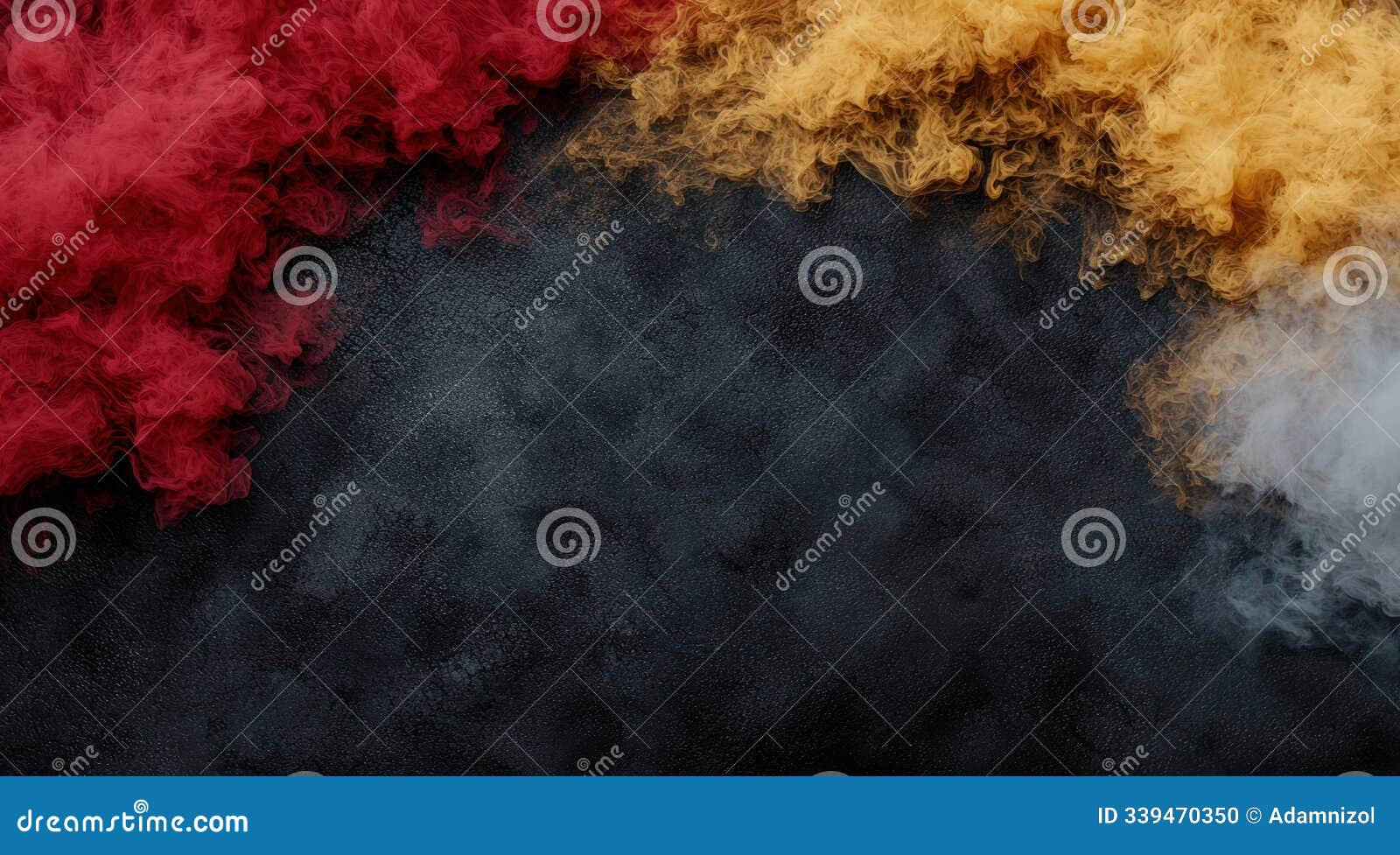 Dramatic Smoke And Stone Podium Background. Stock Photo | CartoonDealer ...