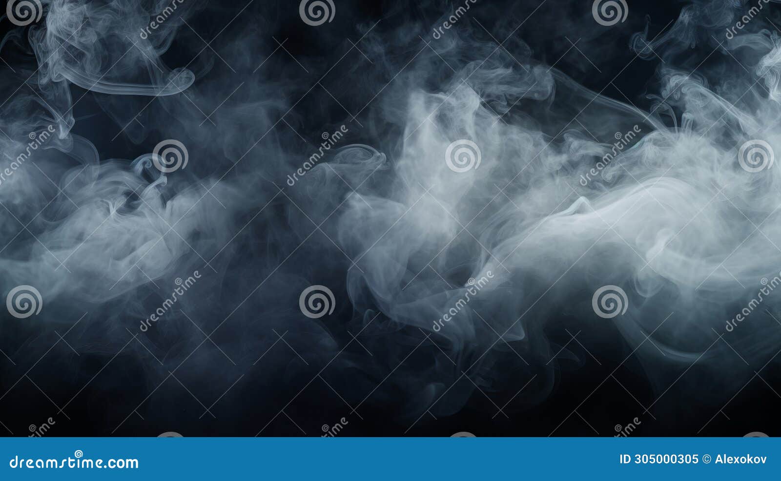 Dramatic Smoke Exploding Outwards for Spooky Halloween Background AI ...