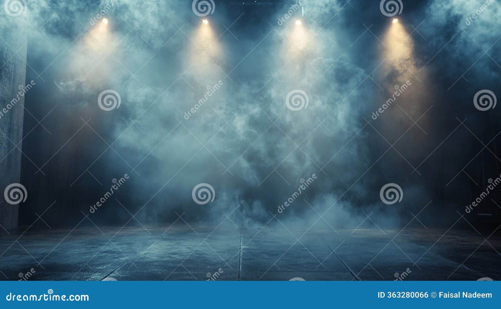 Dramatic Smoky Spotlight Background A Cinematic Modern Design For ...