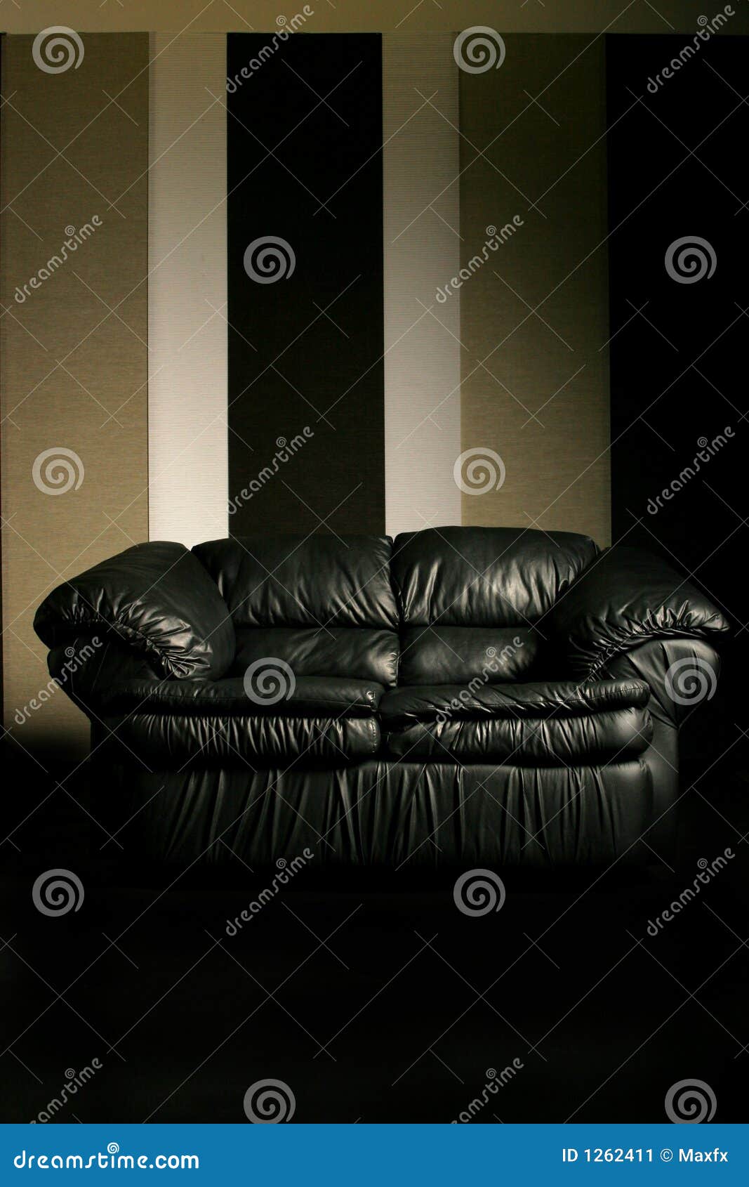 Dramatic sofa stock image. Image of style, home, decor - 1262411