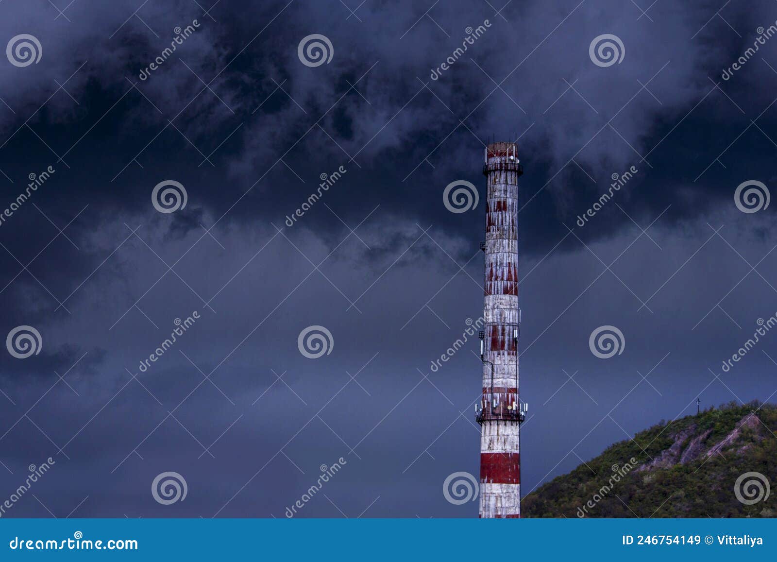 Dramatic Spring Summer Rain Clouds Stock Image - Image of cloudscape ...