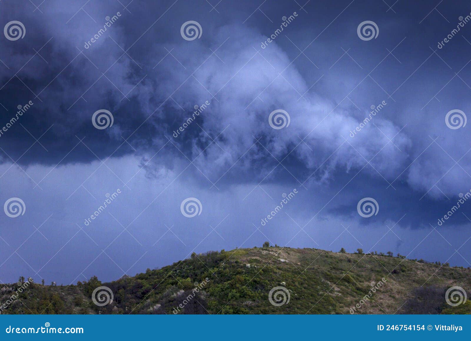 Dramatic Spring Summer Rain Clouds Stock Photo - Image of cloudy, city ...