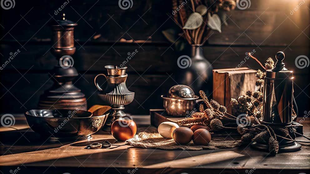 Light and Shadow Still Life: a Dramatic Composition of Everyday Objects ...