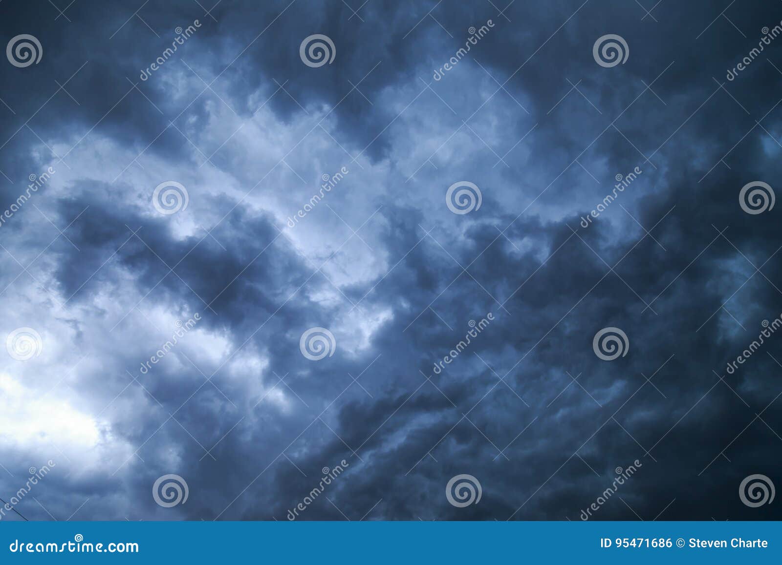 Dramatic Storm Cloud Pattern Stock Photo - Image of flowing, energy ...