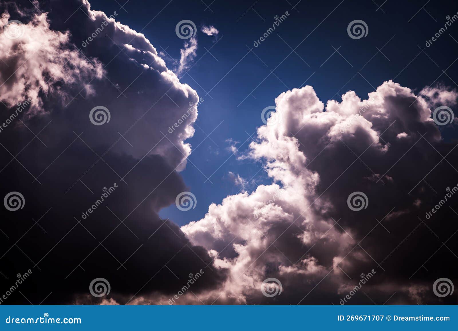 Dramatic Storm Clouds Background Stock Image - Image of smoke ...