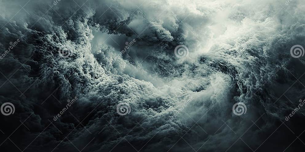 Dramatic Storm Clouds Forming in the Sky Creating a Powerful and ...