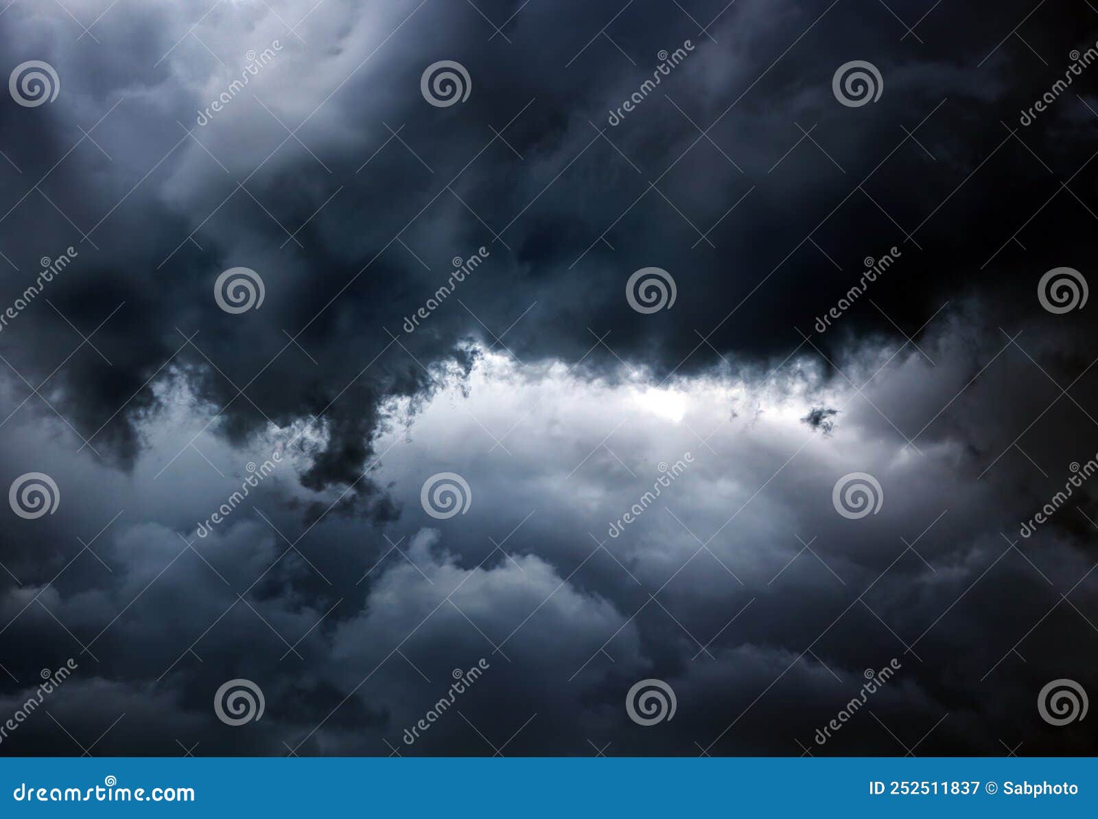 Dramatic Storm Clouds stock image. Image of heaven, cumulus - 252511837