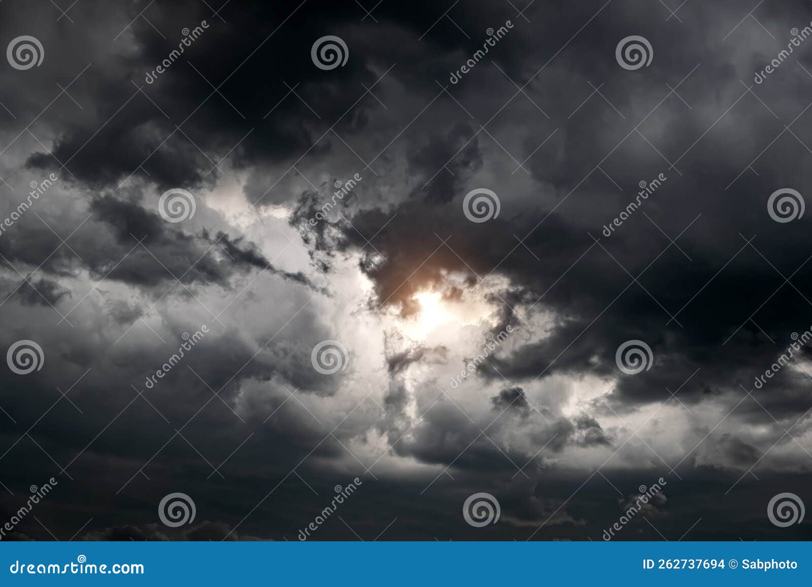 Dramatic Storm Clouds stock photo. Image of cyclone - 262737694
