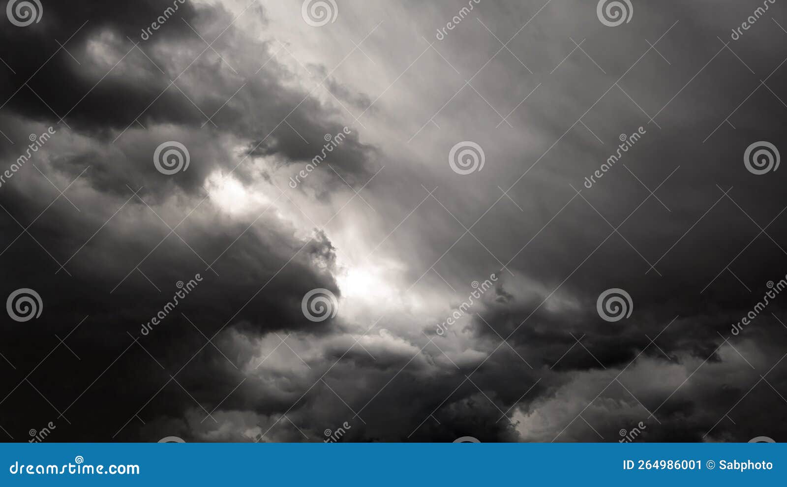 Dramatic Storm Clouds stock image. Image of heavy, gale - 264986001