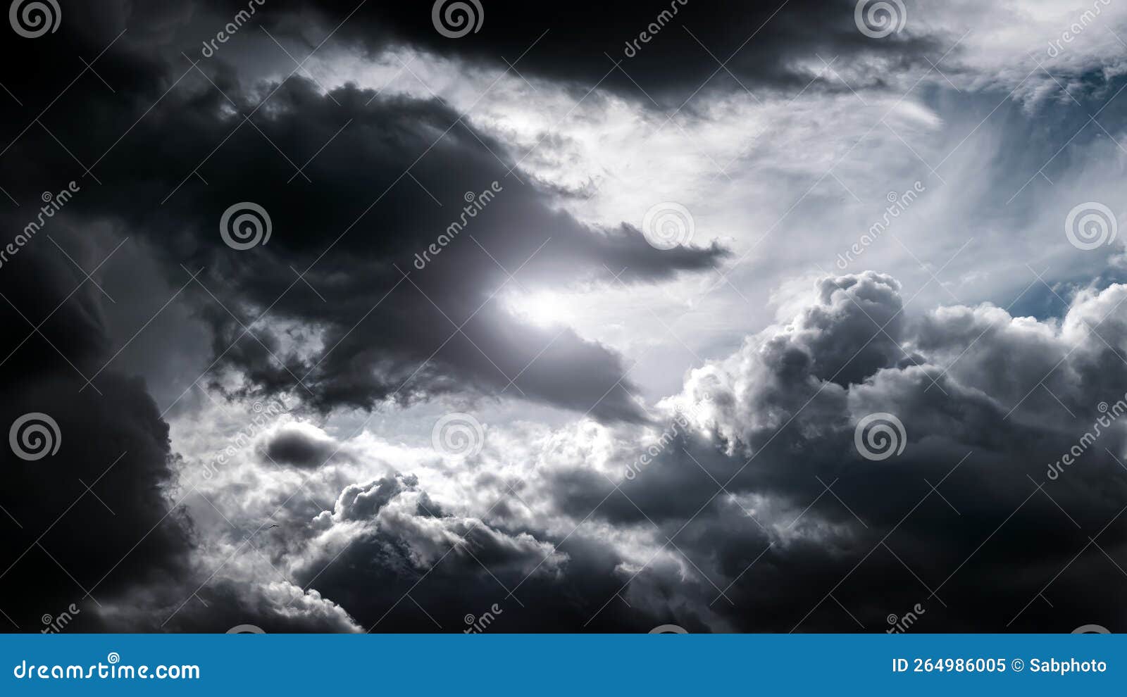 Dramatic Storm Clouds stock image. Image of cyclone - 264986005
