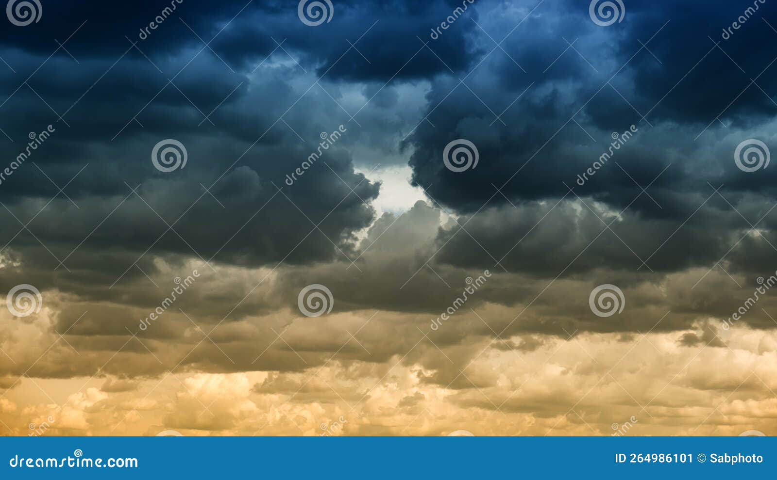 Dramatic Storm Clouds stock image. Image of skyscape - 264986101