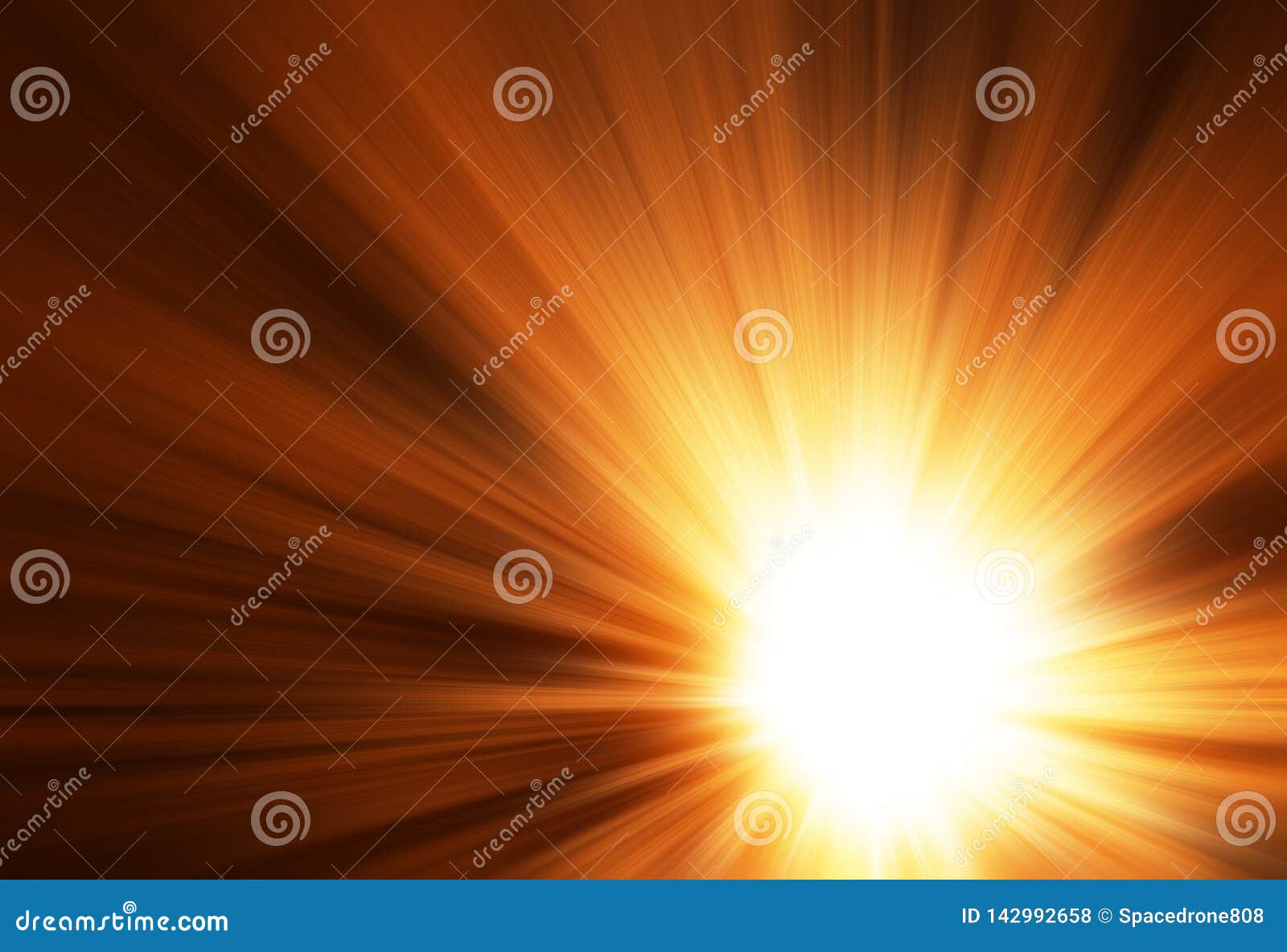 Dramatic Sun Rays Illustration Background Stock Photo - Image of rush ...