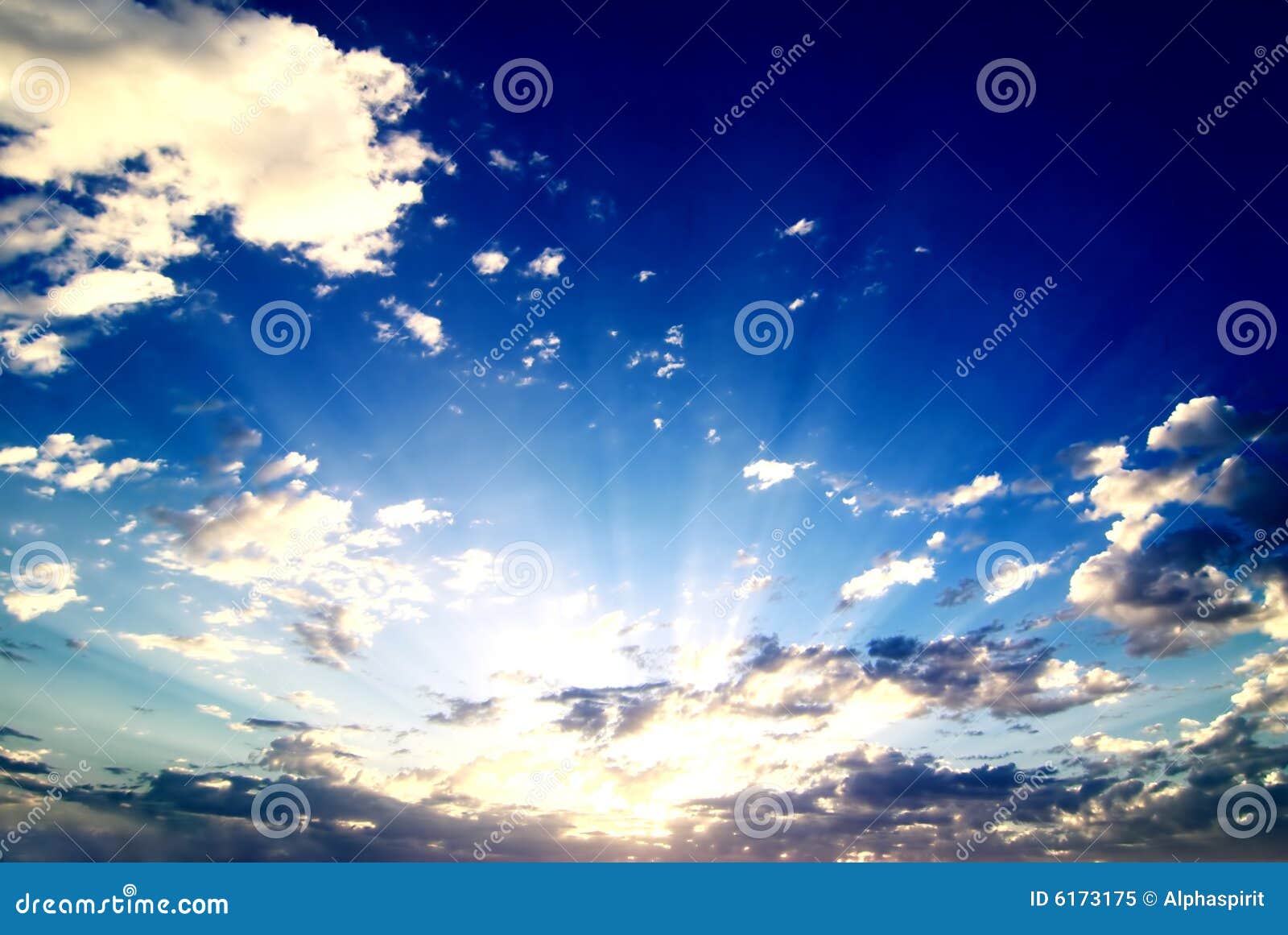 Dramatic sunrise stock image. Image of tranquility, colorful - 6173175